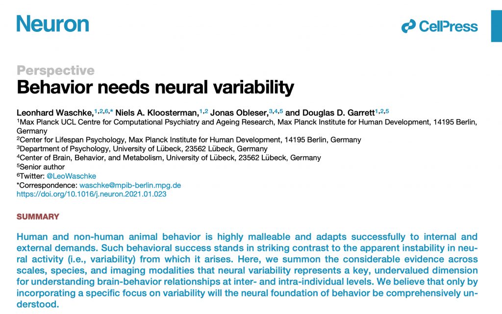 New Perspective paper in Neuron by Waschke et al. - The Obleser lab ...